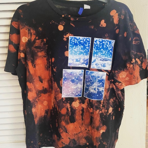 Shirts | Bleach Stained T Shirt | Poshmark